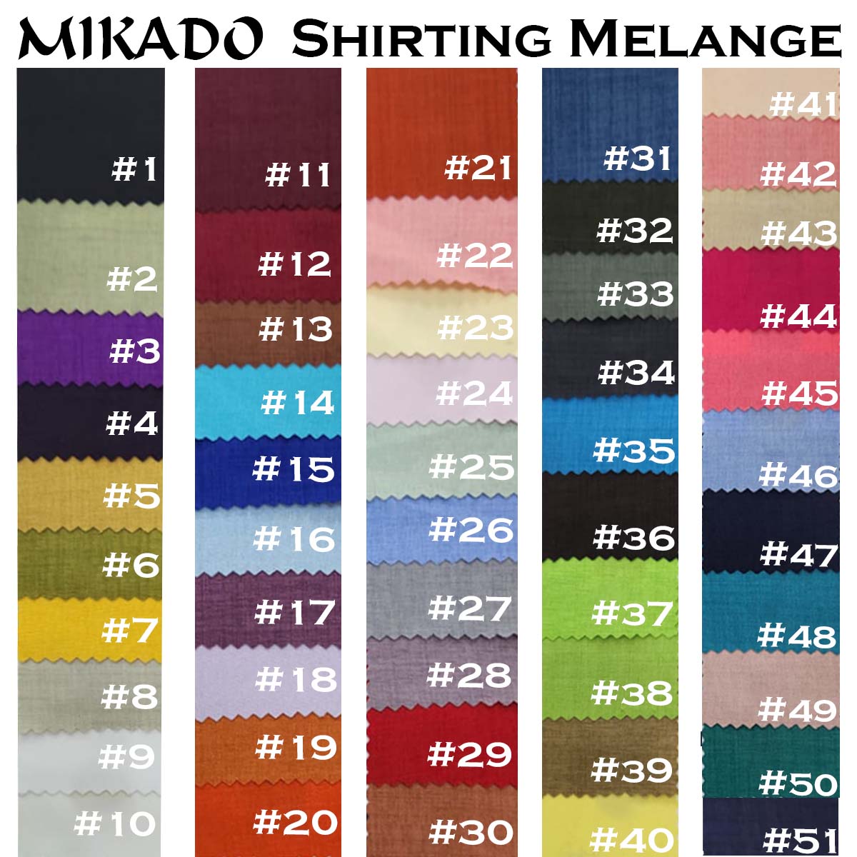 Shirting Melange – Mikado Store