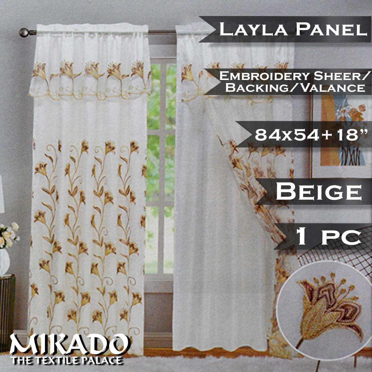 Layla Panel – Mikado Store